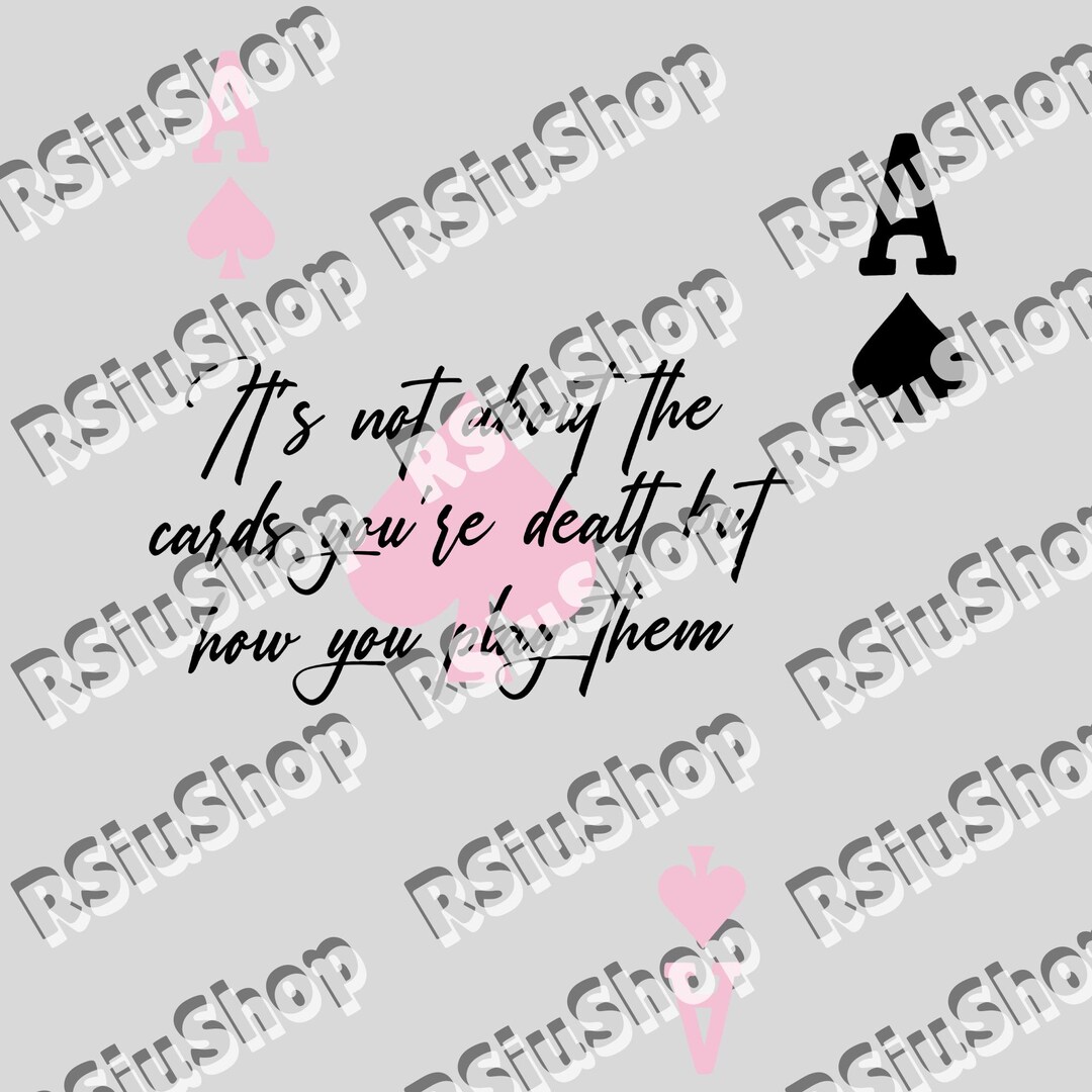 Ace of Spades PNG, Inspiring Quote PNG, Inspirational Quotes Download ...