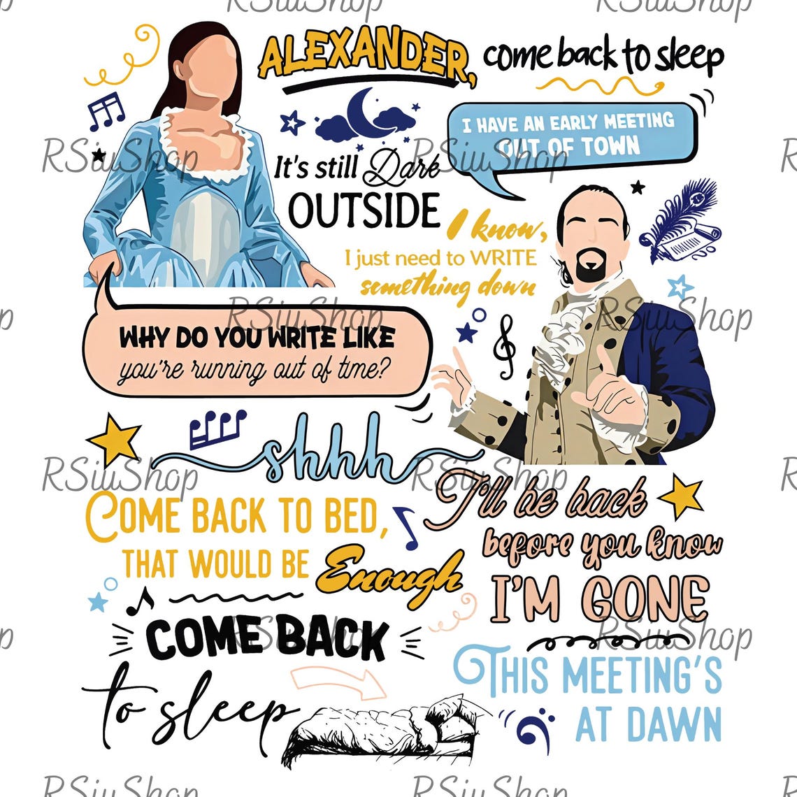 Funny Hamilton PNG Svg, Broadway Musical Quote Design, Alexander ...