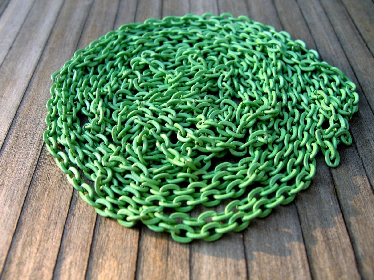 Yellow-green Chain - Etsy