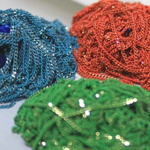 Three Shiny Color Chains - Etsy