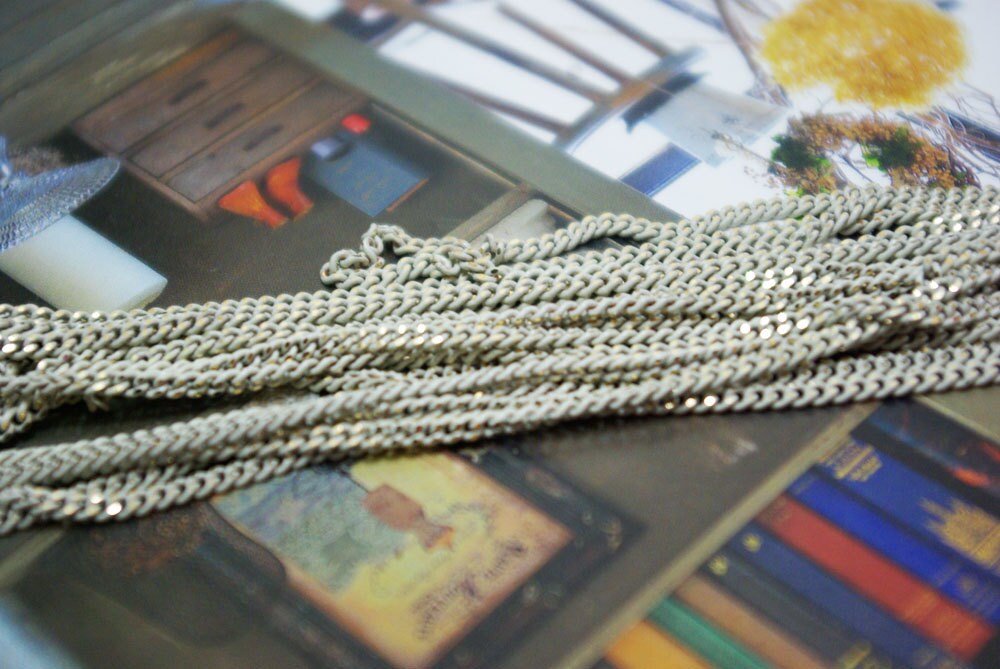Shiny White Chain2mm - Etsy