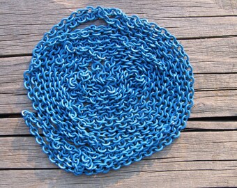 The Shiny Sky Blue Chain | Etsy