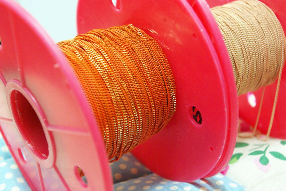 The Orange and Peach Chains - Etsy