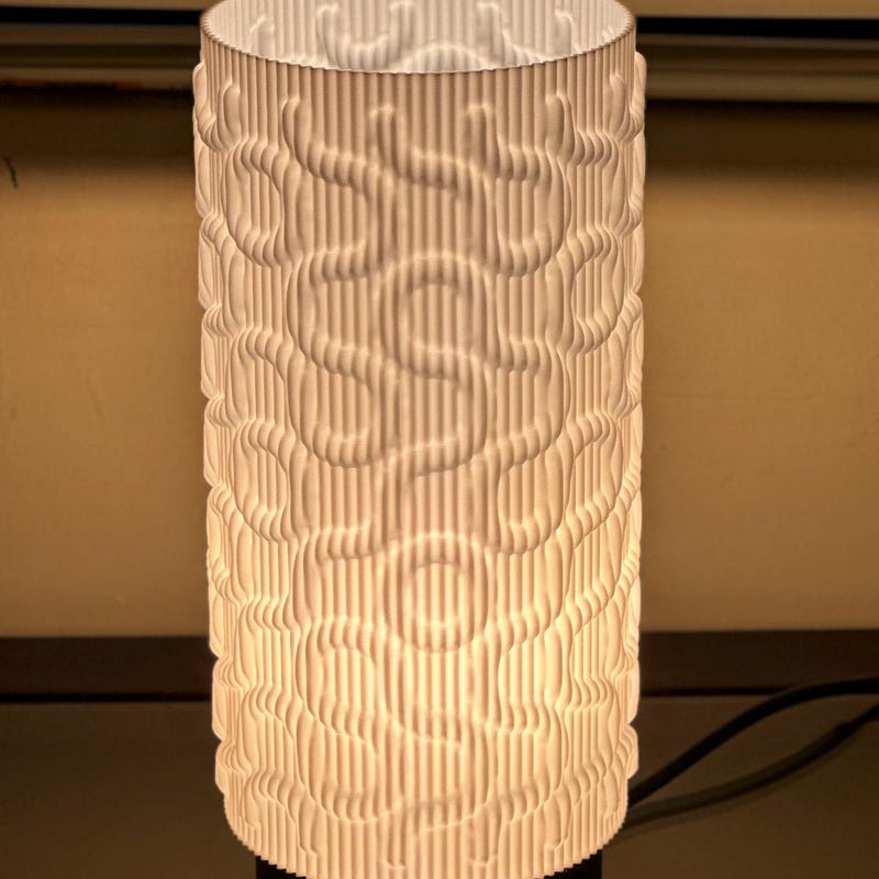 Black Funky Table Light - Etsy