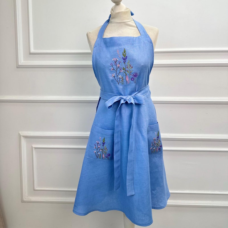 Embroidered Aprons - Etsy