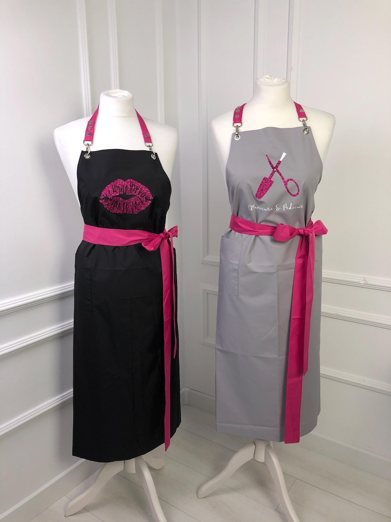 Personalized Hairdressers Apron, Custom Polyester Apron With Logo ...