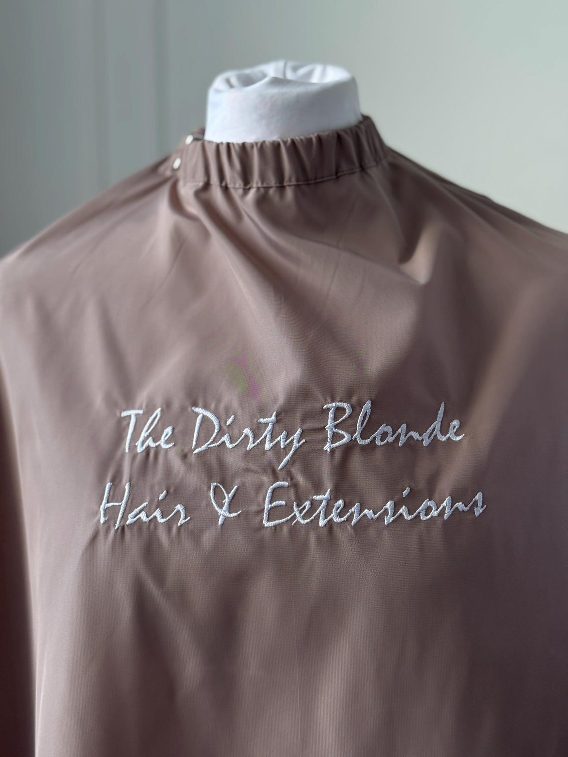 Custom Hair Stylist Cape and Apron Set, Embroidered Salon Uniform With ...
