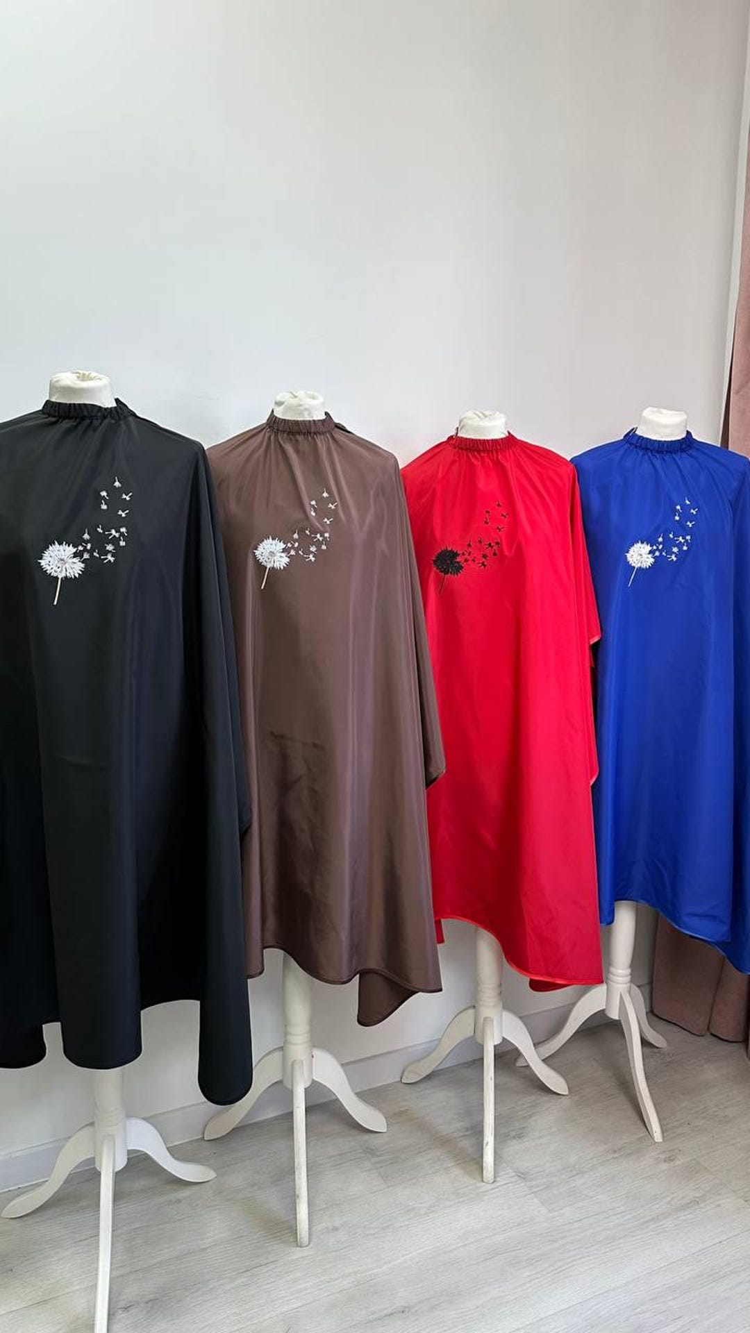 Custom Salon Cape Set With Logo, Personalized Hairdressing Workwear ...