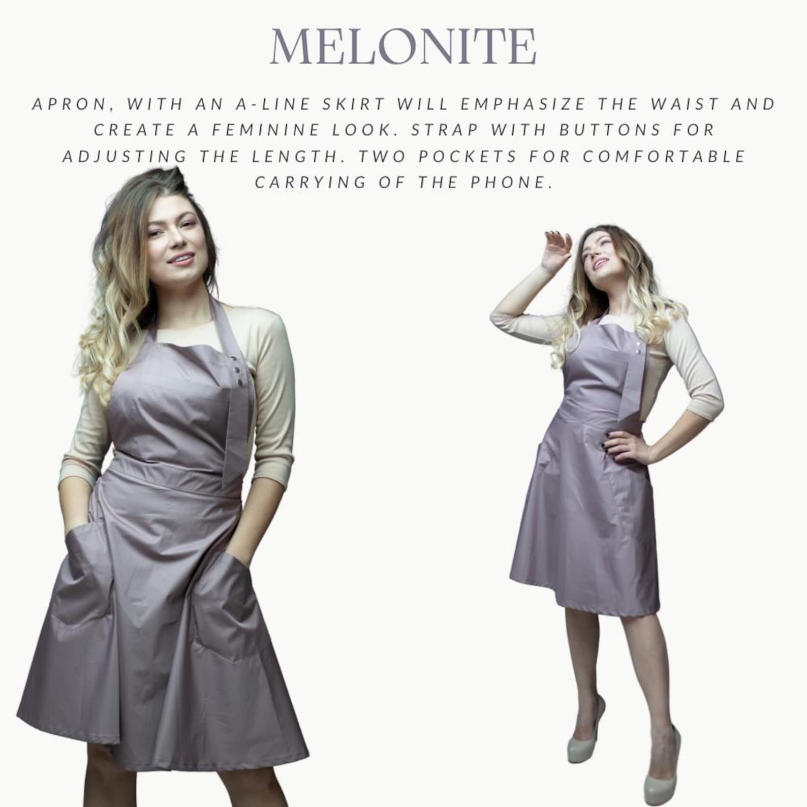 Logo Branded Set Cape and Apron, Personalized Hairdressing Gown With ...