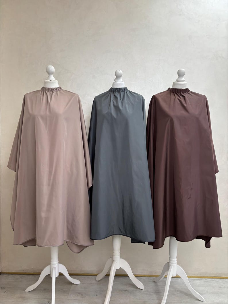 Custom Salon Capes With Embroidery, Hairstylist Cape, Personalized Logo ...