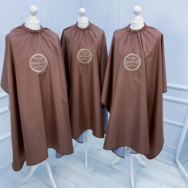 Personalised Cape With Embroidery, Salon Cape for Hairdressers ...