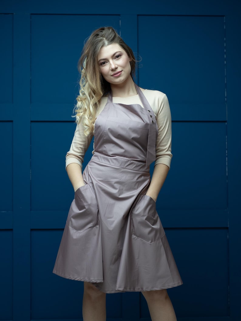 Logo Branded Set Cape and Apron, Personalized Hairdressing Gown With ...