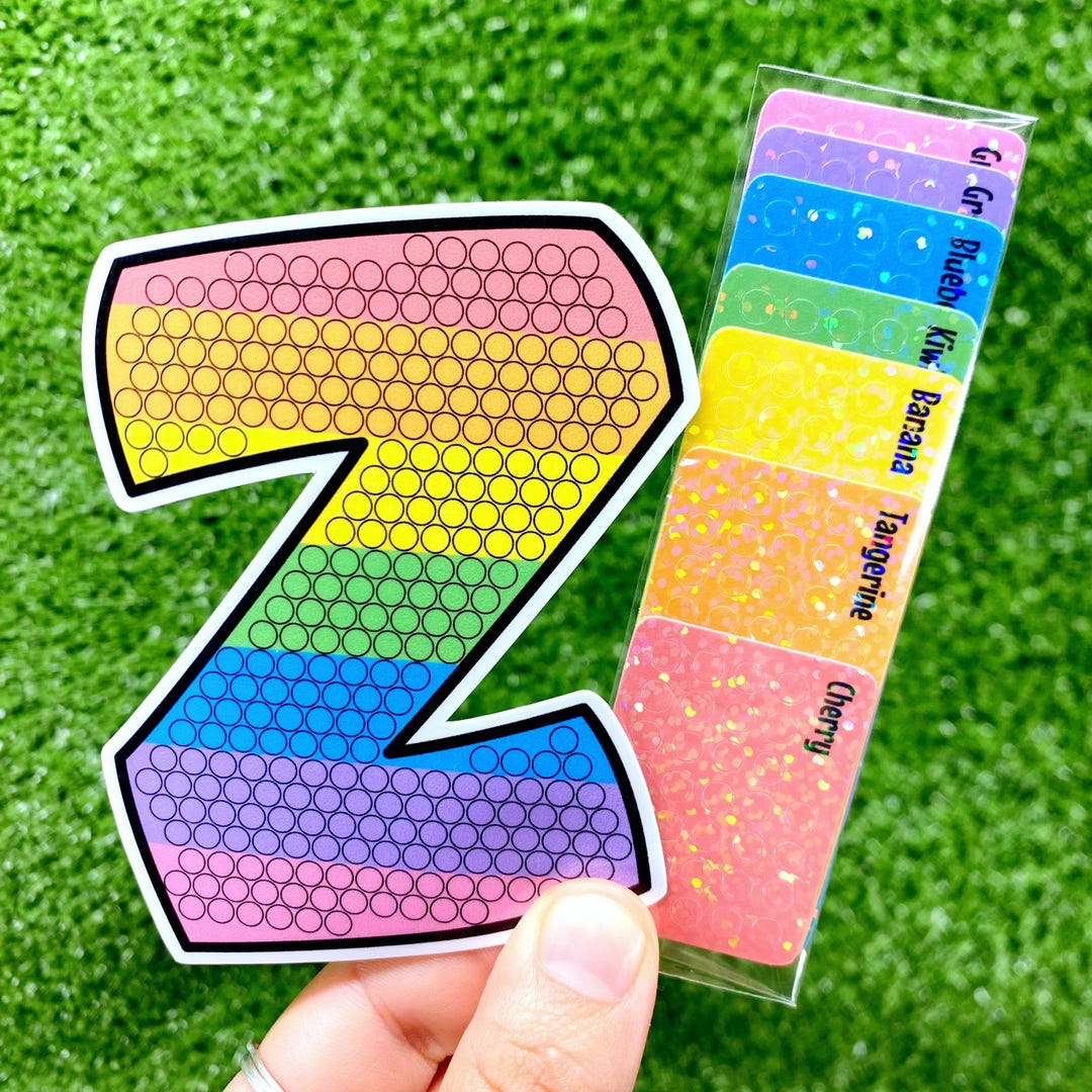 Letter Z Paint by Stickers Color by Numbers Diamond Art Painting DIY ...