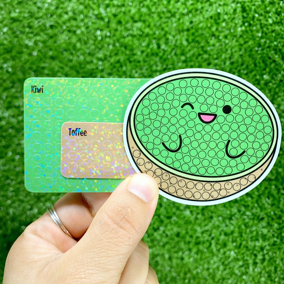 Mini Kiwi Paint by Stickers Color by Numbers Diamond Art Painting DIY ...