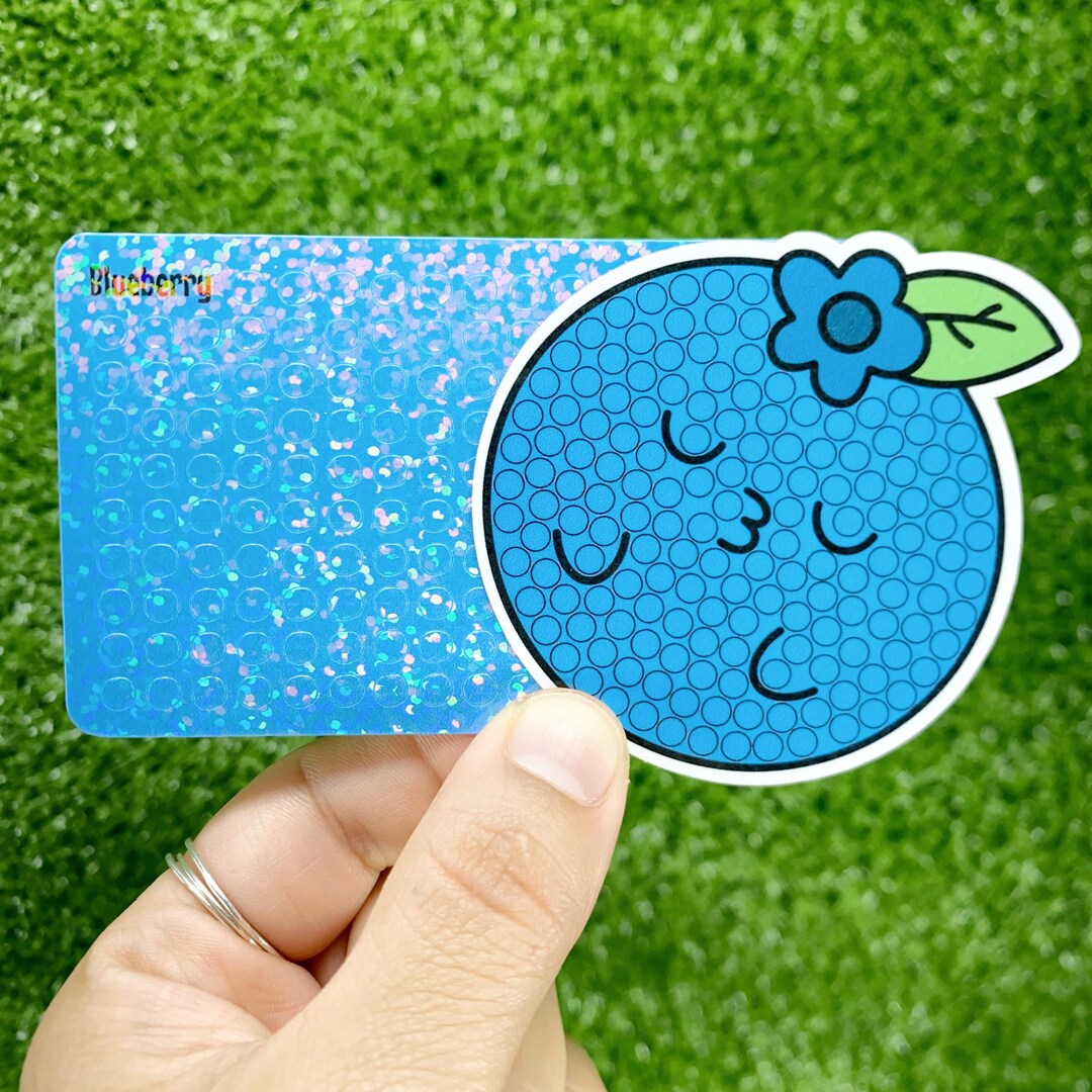 Mini Blueberry Paint by Stickers Color by Numbers Diamond Art Painting ...