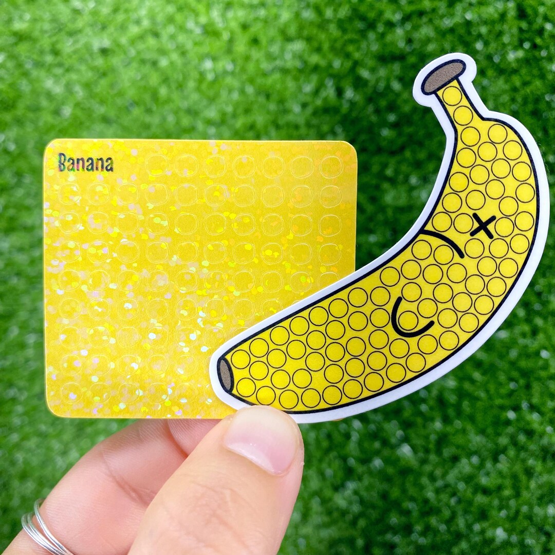 Mini Banana Paint by Stickers Color by Numbers Diamond Art Painting DIY ...