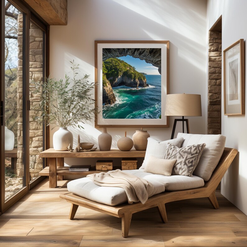 Stunning Ocean View Wall Art, Digital Beach Wave Photography, Coastal Instant Download Decor - Etsy