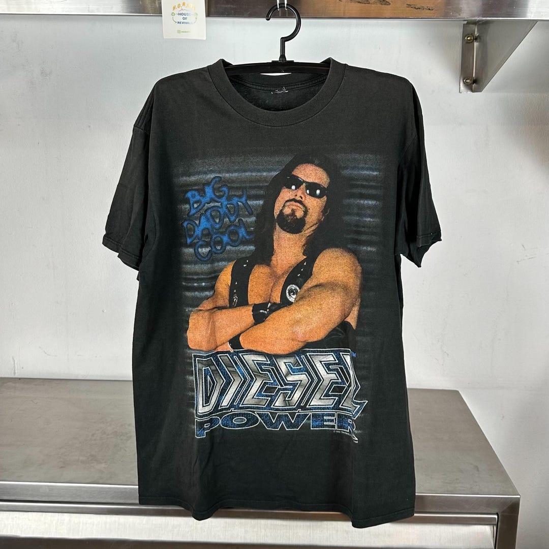 Vintage 1995 Kevin Nash Diesel Power Big Daddy Cool WWF WWE Wrestling ...
