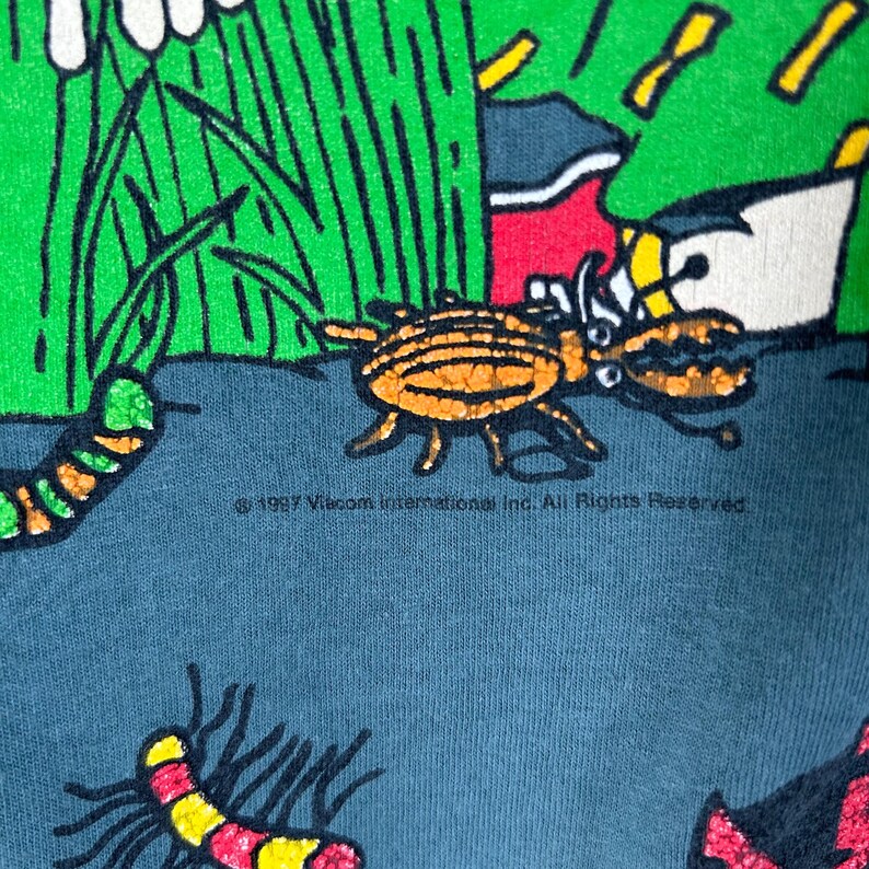Vintage 1997 Rugrats Nickelodeon Bugs Dont Scare Me Promo Medium Single ...