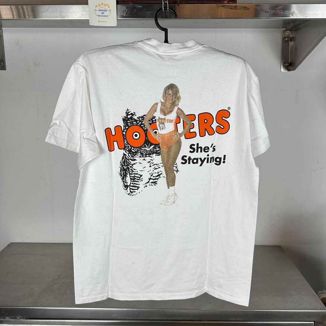 Vintage 90s I Helped Saved the Hooters Girls Shes Staying Promo Single ...