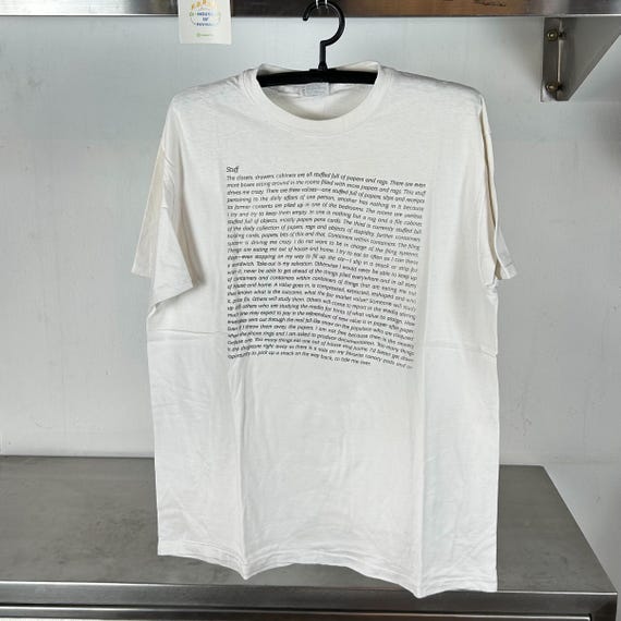 Vintage 90s Stuff Definition Humor Font XL Hanes Sing… - Gem