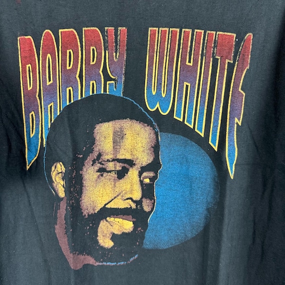 Vintage 1995 Barry White Icon Tour Concert Promo XL R… - Gem