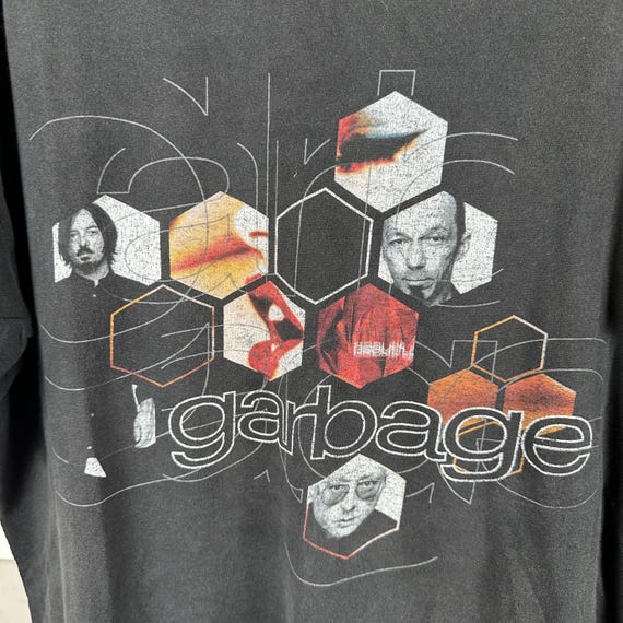 Vintage 2002 Garbage Rock Band Concert Tour Giant Tag… - Gem