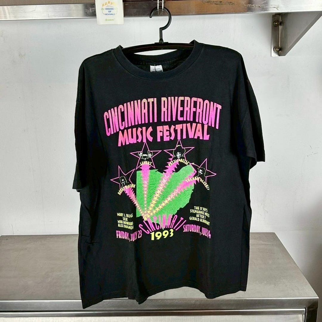 Vintage 1993 Cincinnati Music Festival Patti Labelle Bobby Brown ...