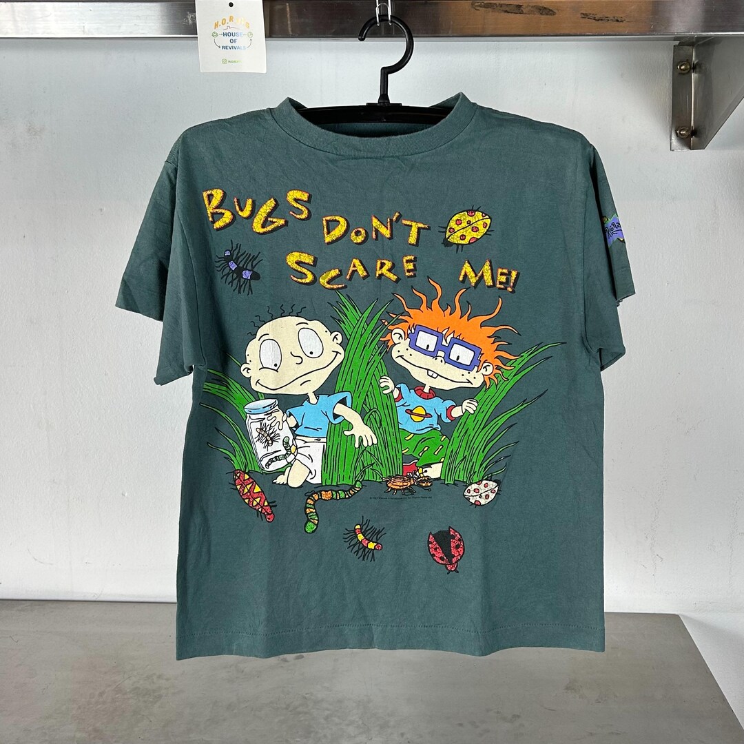 Vintage 1997 Rugrats Nickelodeon Bugs Dont Scare Me Promo Medium Single ...