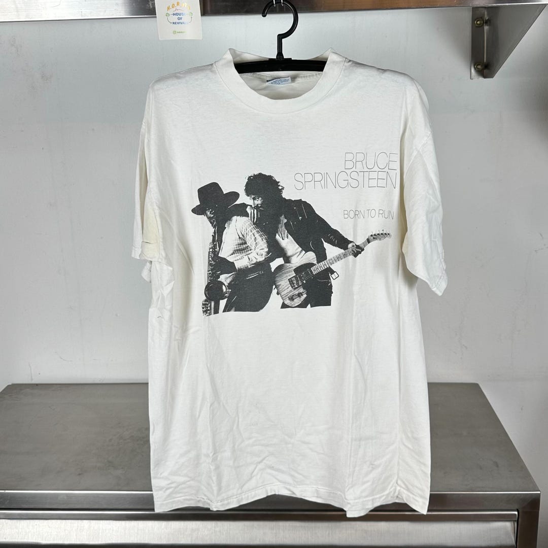 Vintage 1999 Bruce Springsteen Born to Run Tour Concert Promo XL All ...