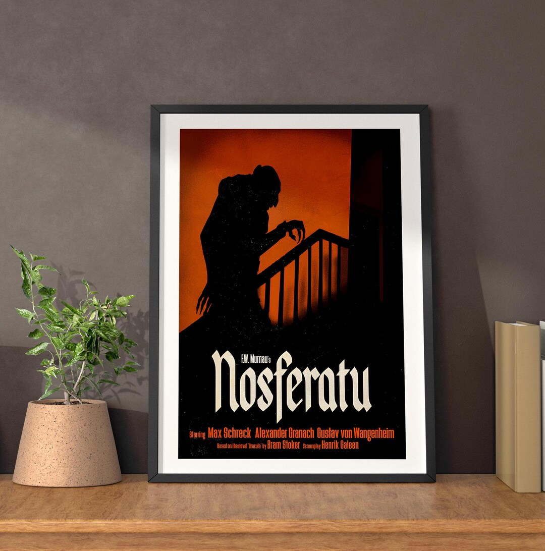 Nosferatu Original Horror Movie Poster | F.W. Murnau’s Vampire Classic ...