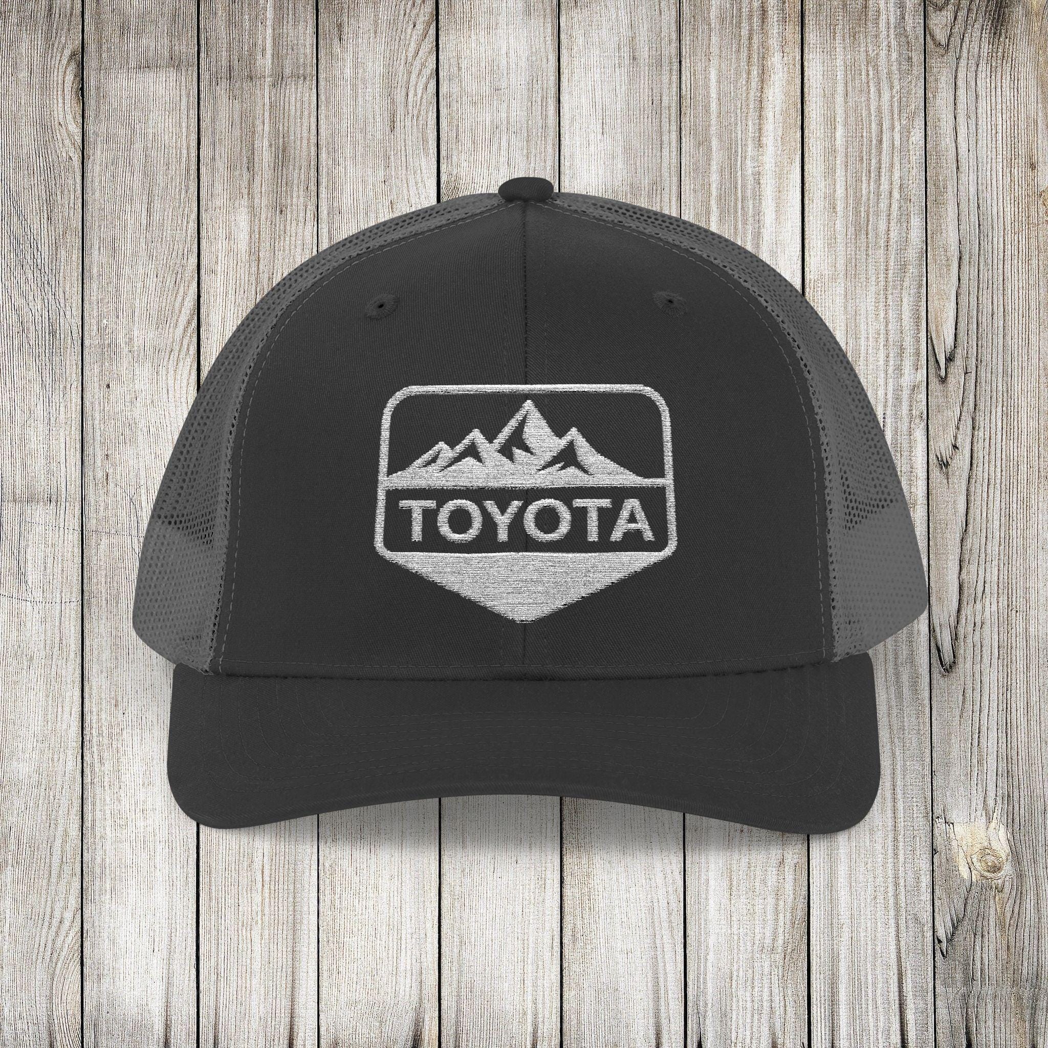 Vintage Toyota Hat, Retro Mountains Cap for Toyota Lover Embroidery ...