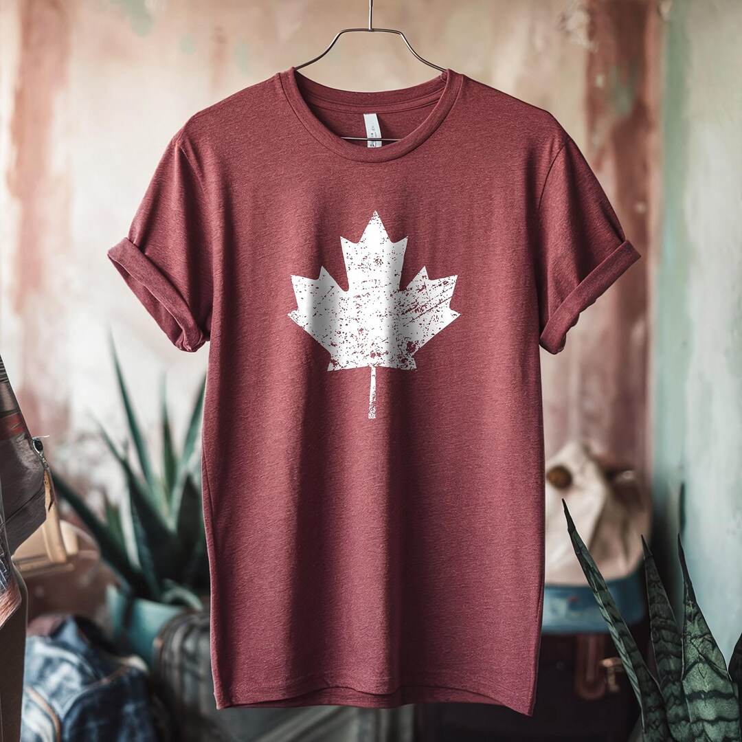 Canada Shirt, Canadian Flag Maple Leaf Shirt, Support Canada Day T-shirt Canadian Pride Tee ...