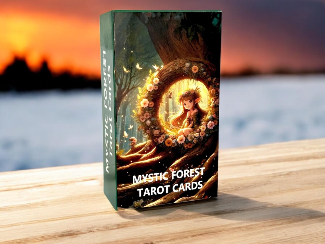 50% OFF TODAY - Mystic Forest Tarot Deck | Tarot Cards for Beginners ...