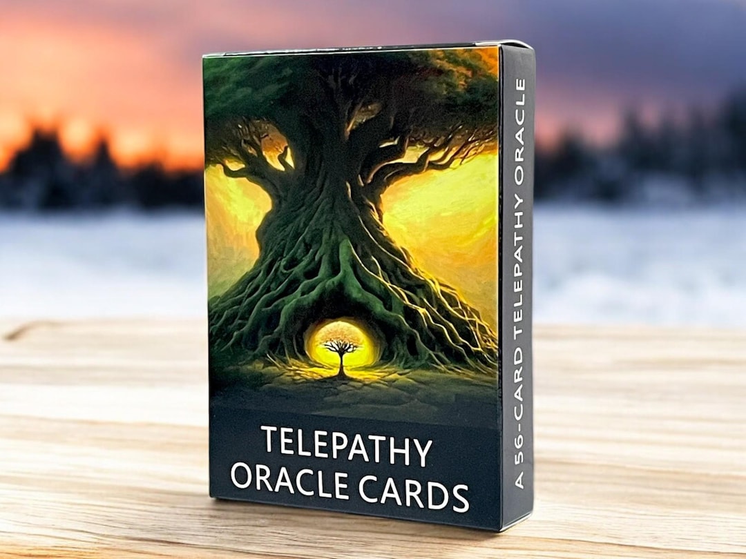 50% OFF TODAY - Telepathy Oracle Cards Tarot Deck | Tarot Cards for ...