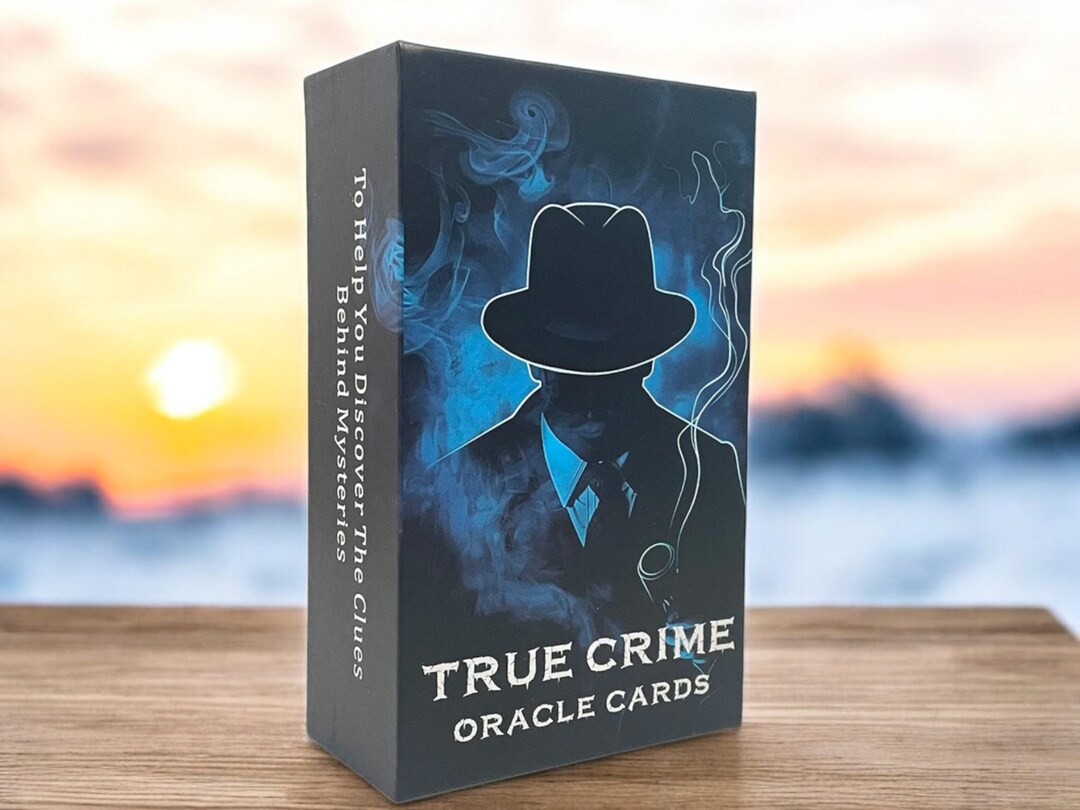 50% OFF TODAY - True Crime Oracle Cards Tarot Deck | Tarot Cards for ...