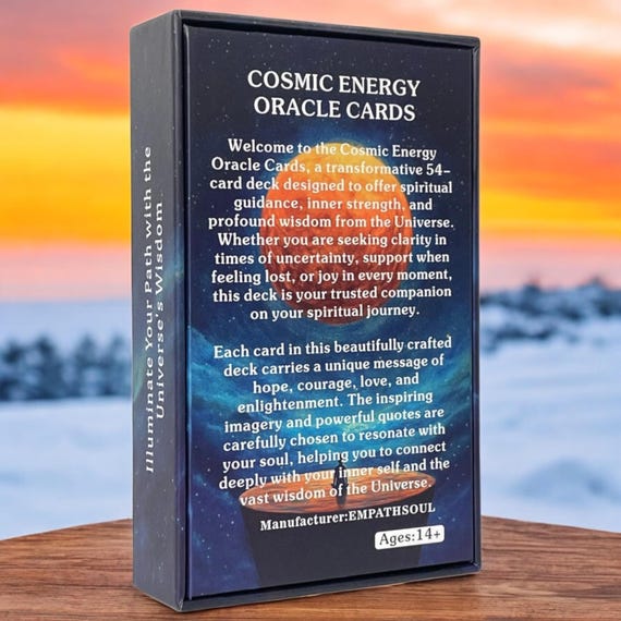 Self-discovery Cards Inner Worlds Oracle Cards Deck - 50 Card Emotional ...