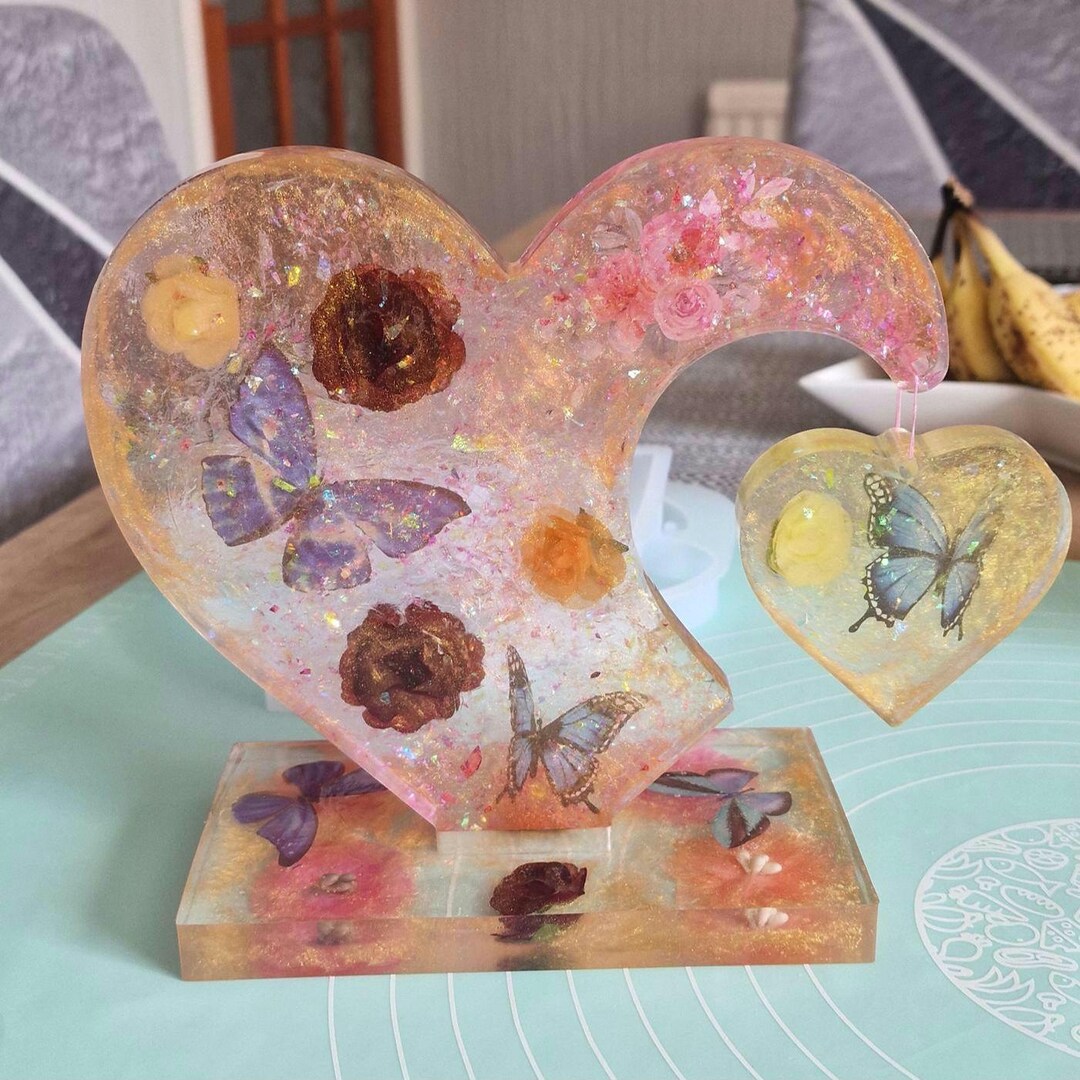 Resin Heart Frame - Etsy