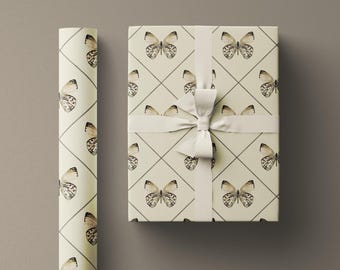 Pink Floral Double Sided Wrapping Paper Luxury Gift Wrap Designer Paper ...