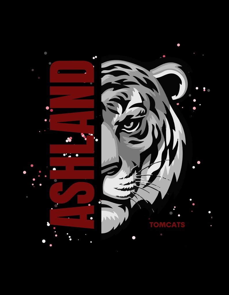 Ashland Tomcats .png Digital File for Tshirts or Digital Print - Etsy