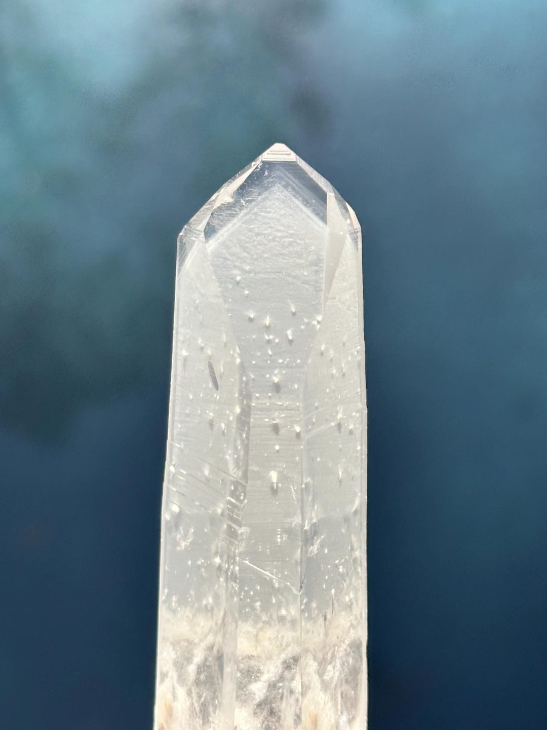 Natural Colombian Smokey Lithium Quartz Specimen, 110g, Multilayer ...