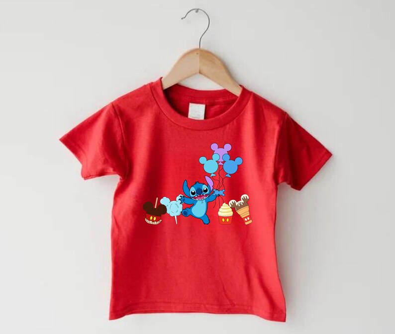 Lilo & Stitch Ohana T-shirt, Cartoon Graphic Tee, Family Matching - Etsy