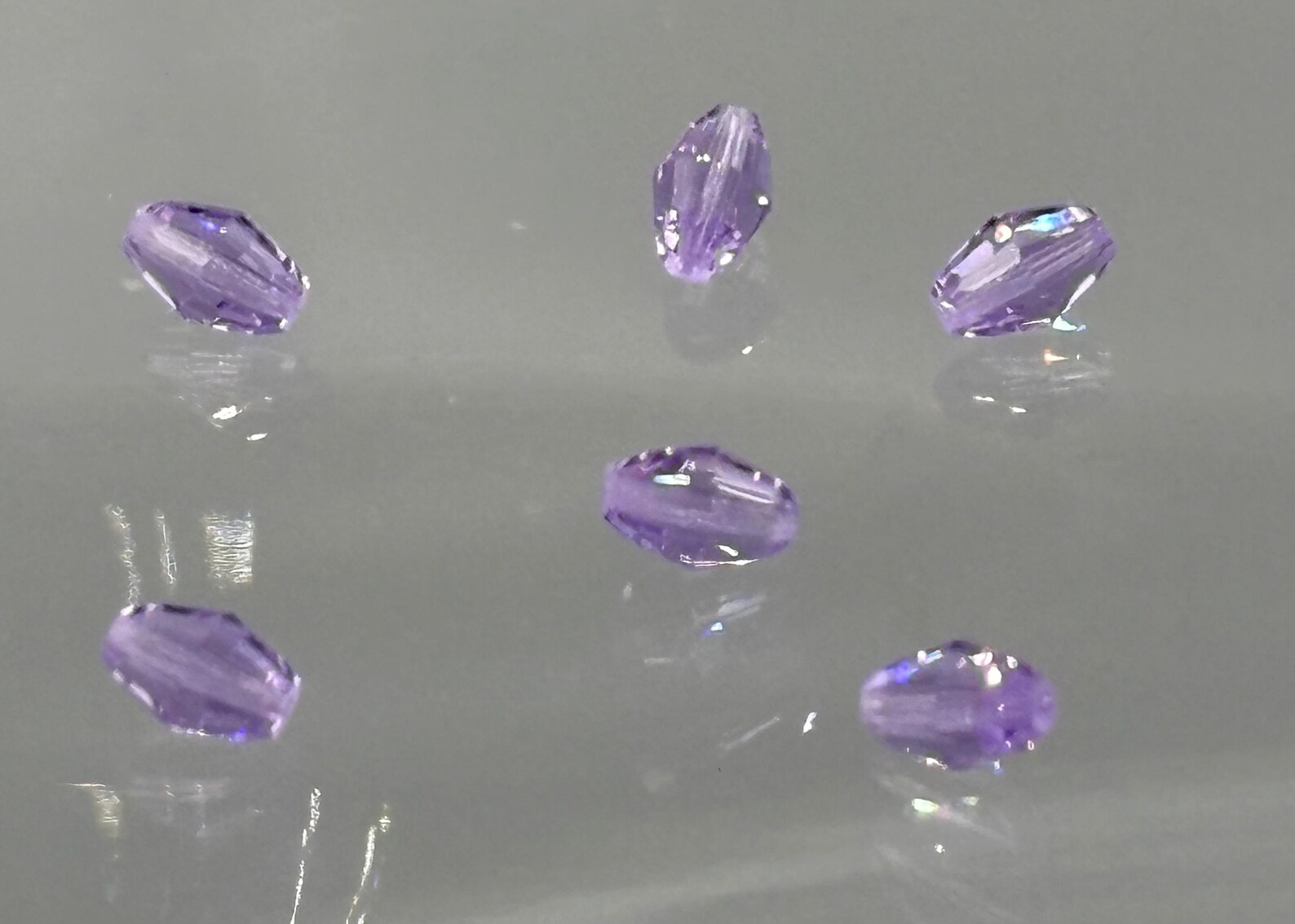 12 Swarovski 5200 Faceted Oval Beads @9x6mm in 12 Colors - Etsy