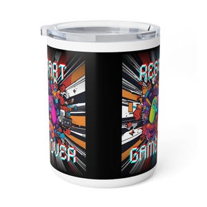 Gamers Chill Mug, 10oz Insulated Mug for Video Game Players, Break Time ...