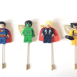 Superhero Wedding Boutonniere Superhero Bottonhole Superhero Homecoming ...