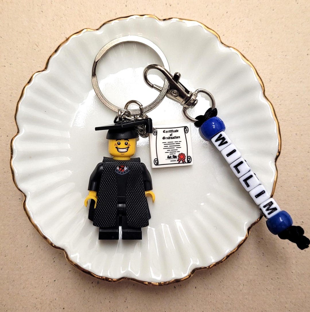 Personalized Graduation Keychain Gift Congrats Grad Gift College ...