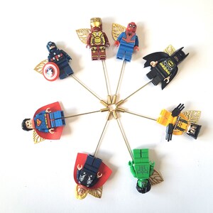 Superhero Wedding Boutonniere Superhero Bottonhole Superhero Homecoming ...