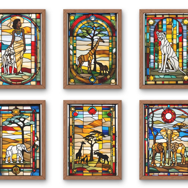 Stained Glass Art - Etsy Australia