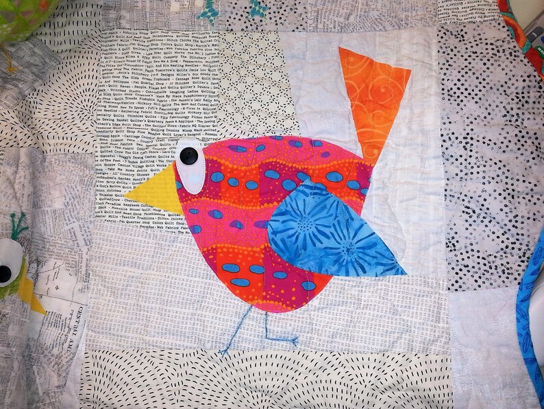 Happy Tweets Bird Quilt Pattern - Etsy