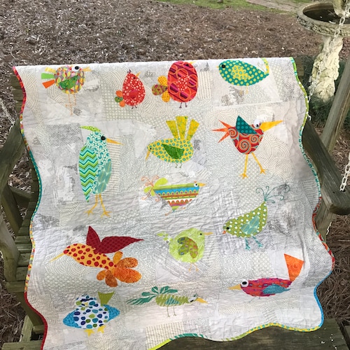 Happy Tweets Bird Quilt Pattern - Etsy